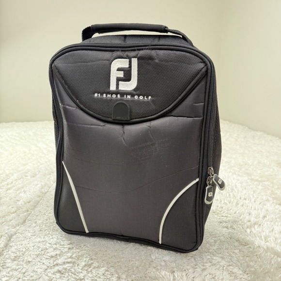 FootJoy | Bags | Footjoy Golf Shoe Bag Case Fj Shoe In Golf Black Carry ...